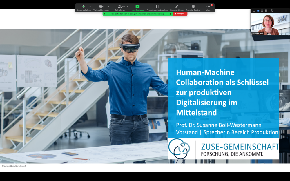 Prof. Dr. Boll-Westermann zu Gast beim Werkstattgespräch der Zuse ...